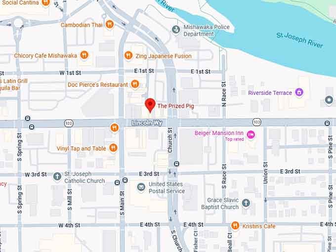 16. the prized pig map