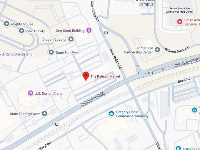 16. the raleigh market map