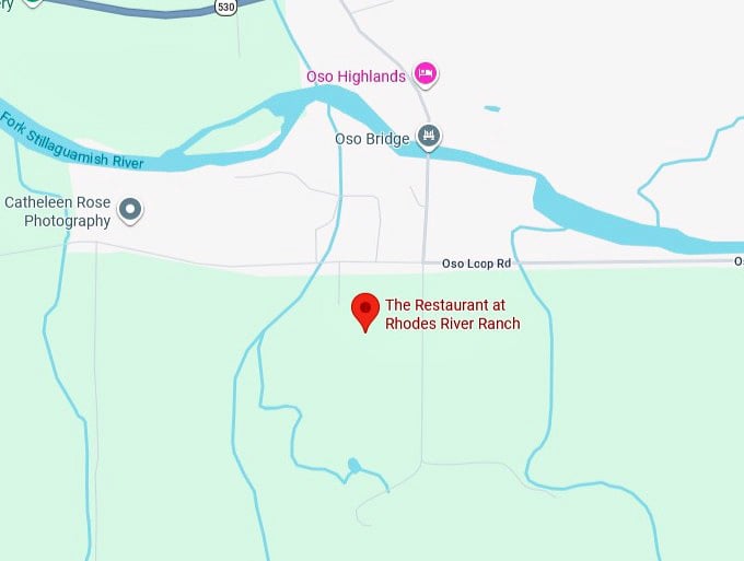 16. the restaurant at rhodes river ranch's map