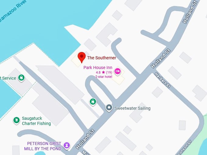 16. the southerner's map