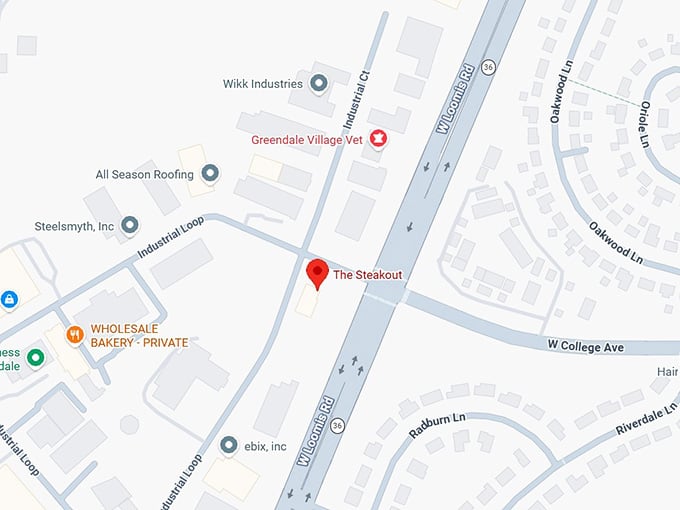 16. the steakout map