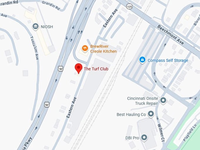 16. the turf club's map