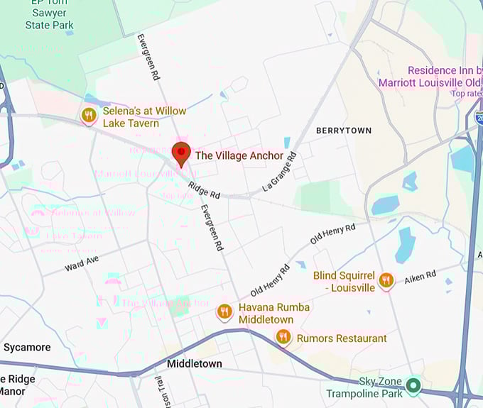 16. the village anchor map