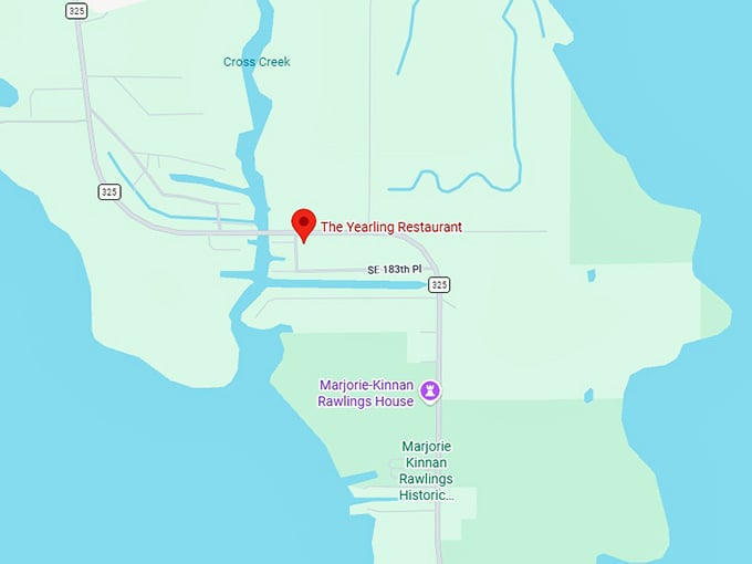 16. the yearling restaurant map