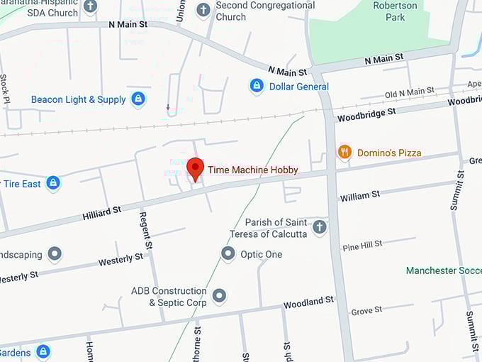 16. time machine hobby map