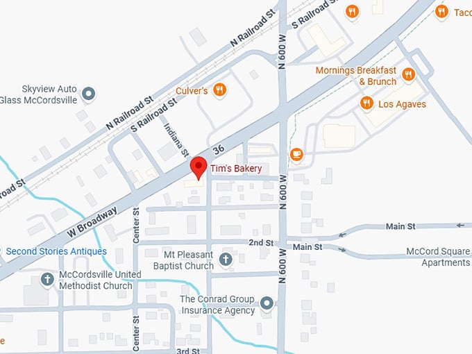 16. tim's bakery map