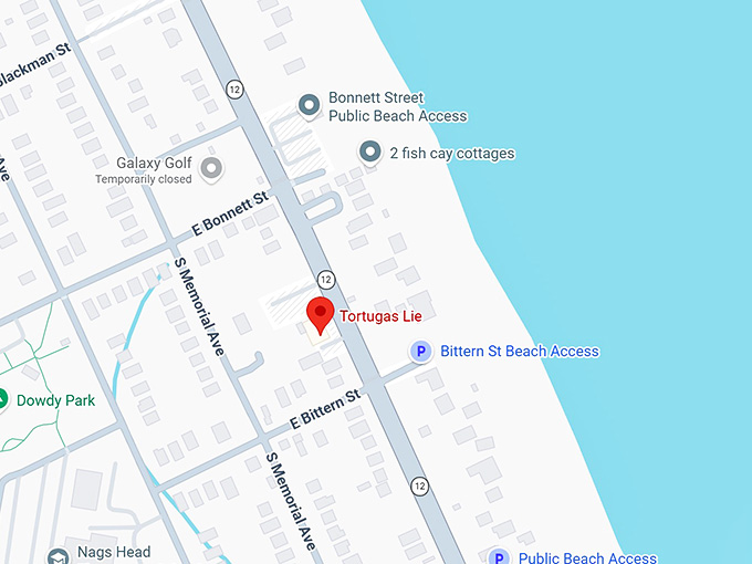 16. tortugas lie map