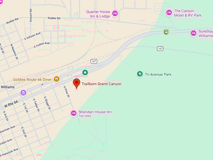 16. trailborn grand canyon map