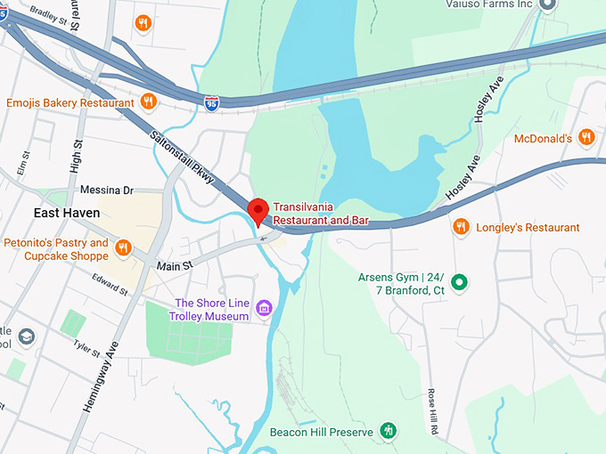 16. transilvania restaurant and bar map