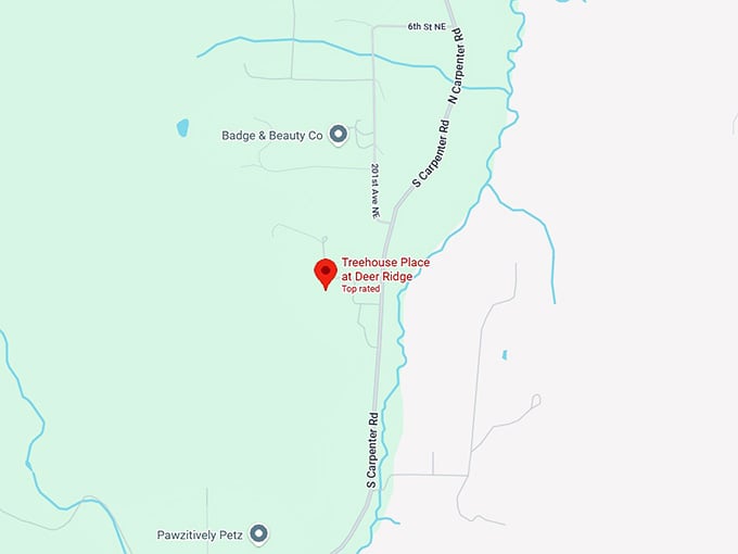 16. treehouse place at deer ridge map