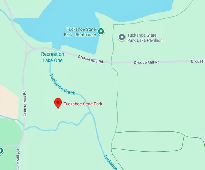 16. tuckahoe state park map