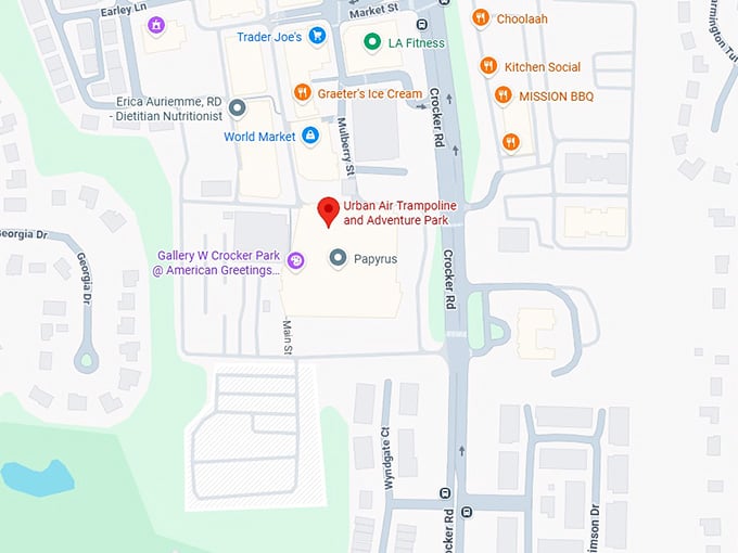 16. urban air trampoline and adventure park map