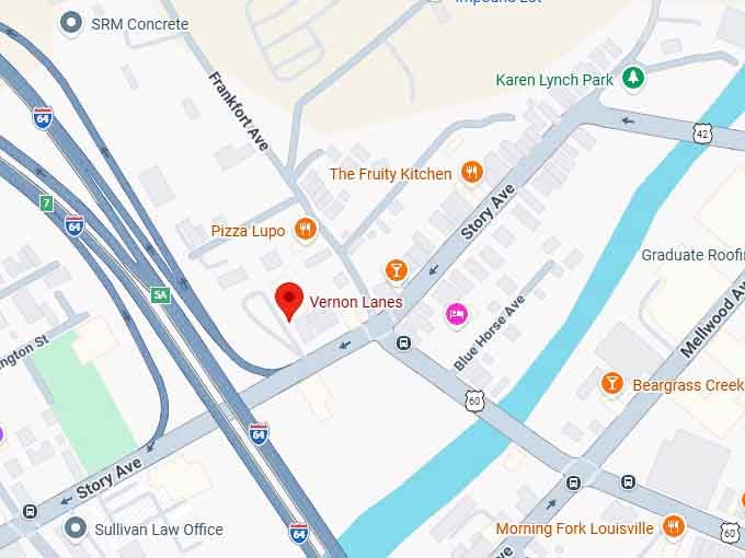 16. vernon lanes map