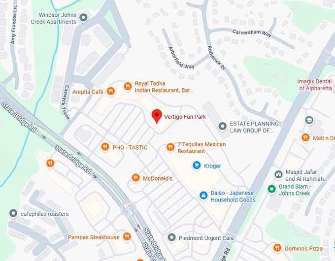 16. vertigo fun park map