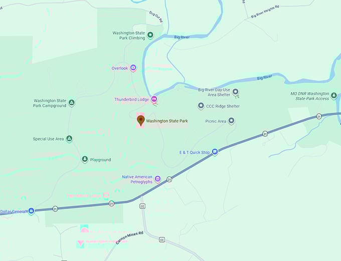 16. washington state park map