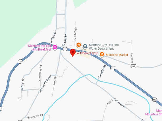 16. wildflower cafe map