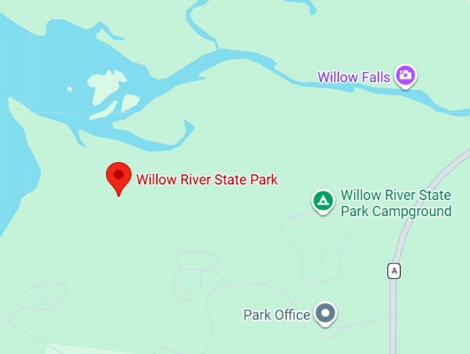 16. willow river state park map