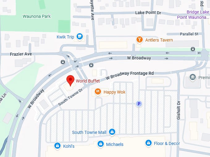 16. world buffet map