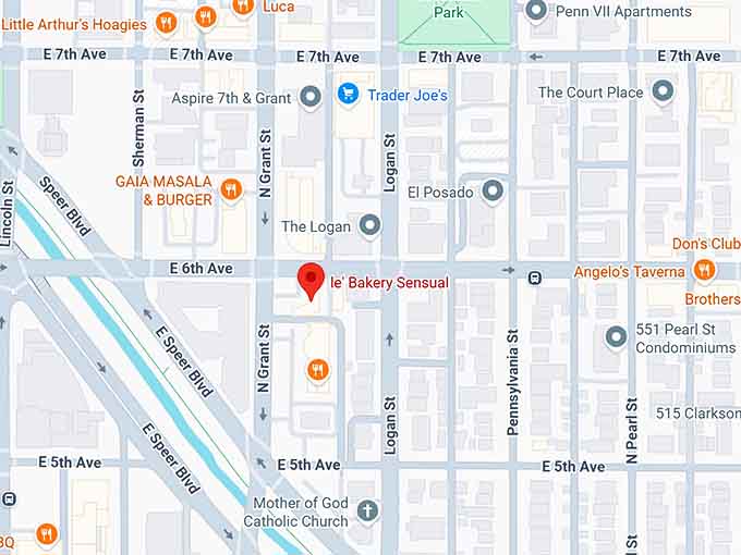 16. le' bakery sensual map