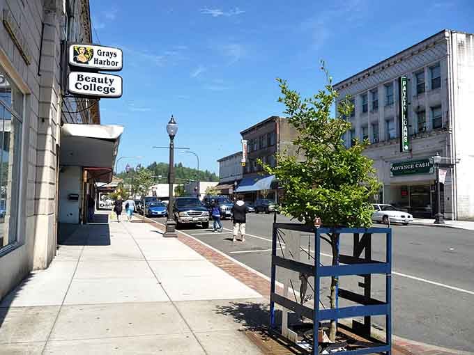 Aberdeen's downtown streets invite you to stroll at a pace that actually lets you notice things.