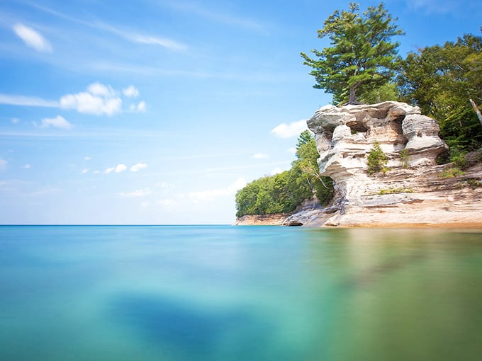 When Lake Superior water glows like liquid turquoise, you know you've found something truly special and magical.