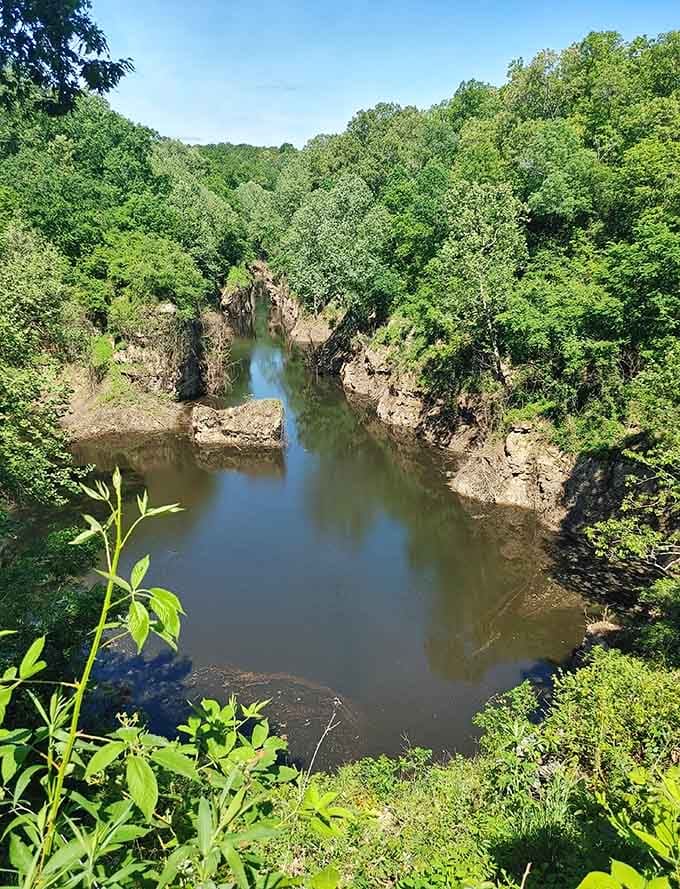 Missouri's "Little Grand Canyon" stretches before you like nature carved it with a giant's chisel and endless patience.