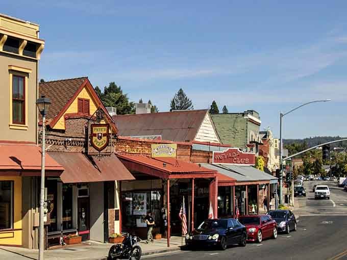 Gold Rush charm meets modern affordability on these historic streets where every storefront tells a California story.