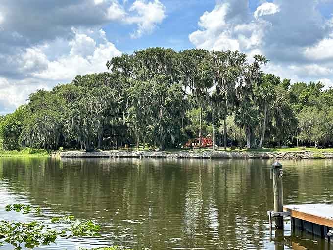 Moss-draped oaks stand sentinel over tranquil waters&mdash;a timeless slice of Old Florida that feeds the soul.