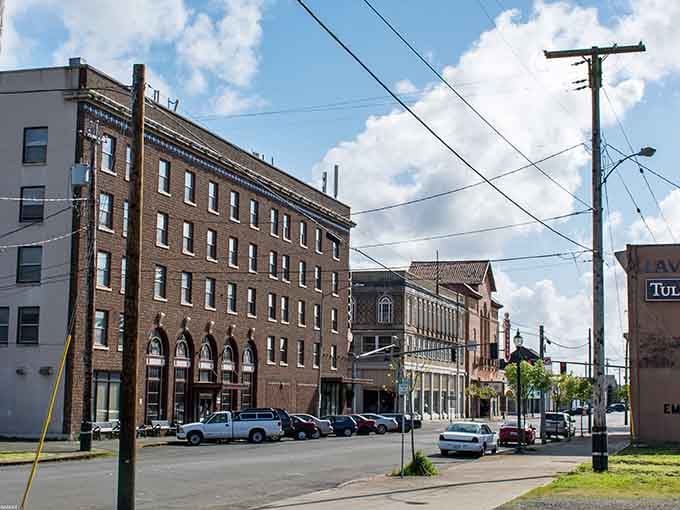 Historic brick buildings line these streets like old friends who've weathered every storm together with grace and dignity.