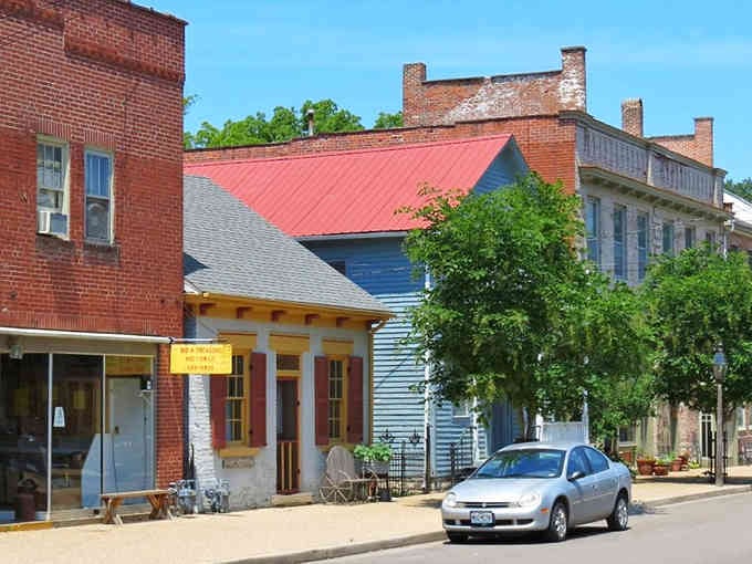 These historic brick buildings showcase French colonial architecture that's been standing strong since the 1700s.