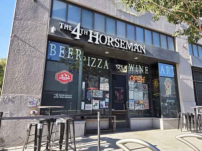 Beer, pizza, and wine under one roof—this Long Beach spot knows exactly what people want from life.