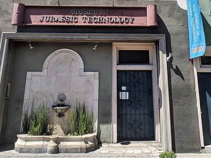 That mysterious entrance promises wonders inside, like finding Narnia, but with more science and fewer talking lions.