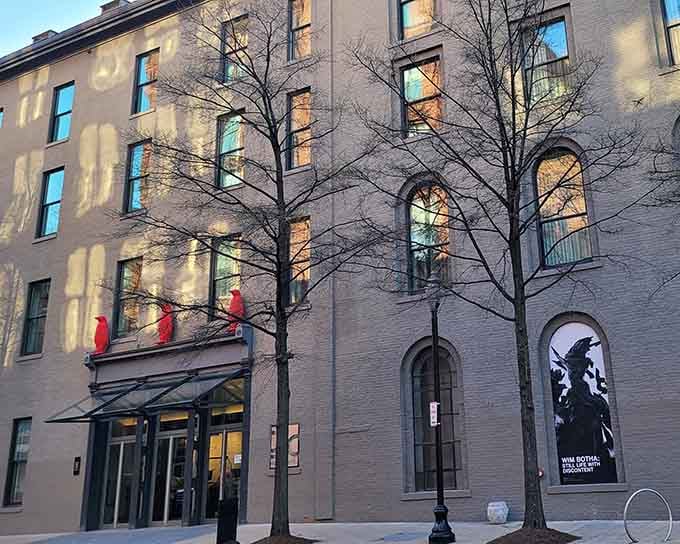 Those red penguins perched outside aren't lost&mdash;they're your first clue that this isn't your typical hotel experience.