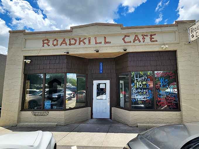 Behind that cheeky storefront lies some seriously good Southern cooking that'll make you smile and come back.