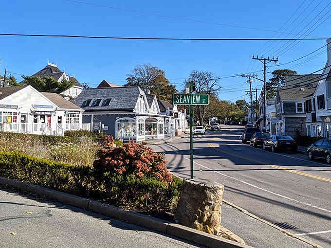 Seaview Avenue lives up to its name with classic cottages and that unmistakable seaside village atmosphere.