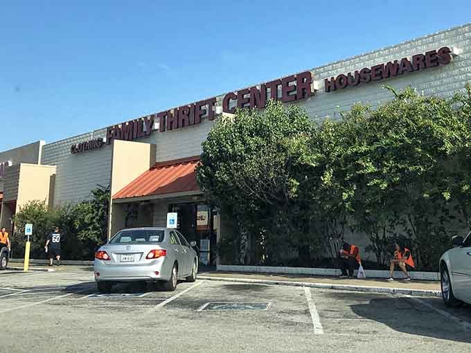 Under sunny skies, this Houston treasure trove promises racks of possibilities waiting just beyond those welcoming doors.