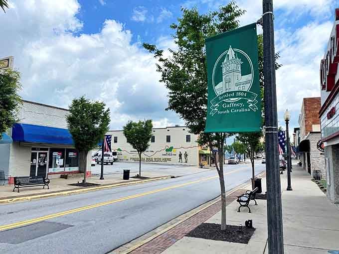 That green welcome sign says it all&mdash;this town's been waiting since 1802 to show you Southern hospitality.