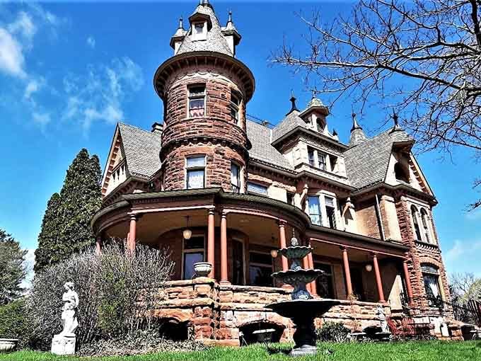 Those turrets and towers reach skyward like they're trying to touch the clouds&mdash;or maybe something beyond them.
