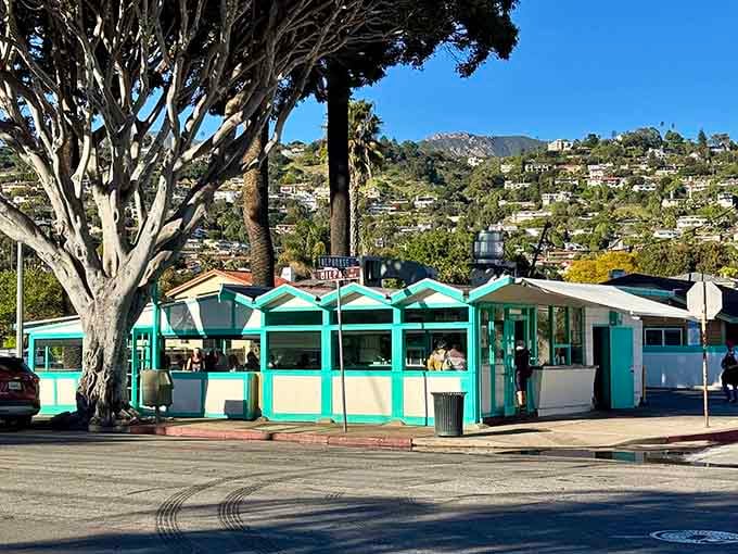 Bright and inviting, this cheerful taqueria serves delicious Mexican dishes with a sunny California vibe.