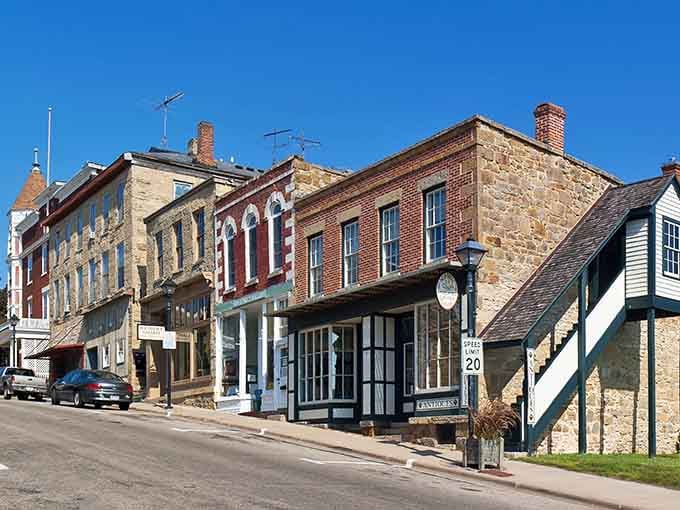 Those colorful storefronts and historic stone facades prove that Cornish miners built things to last generations.