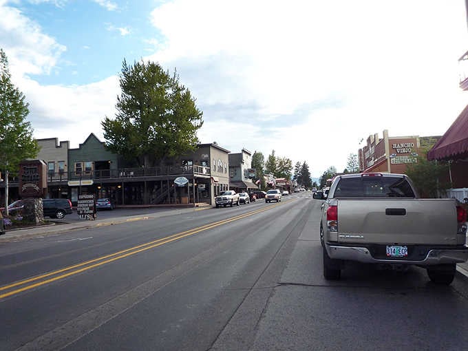 Those wooden storefronts and mountain views create the perfect backdrop for slowing down and breathing deep.