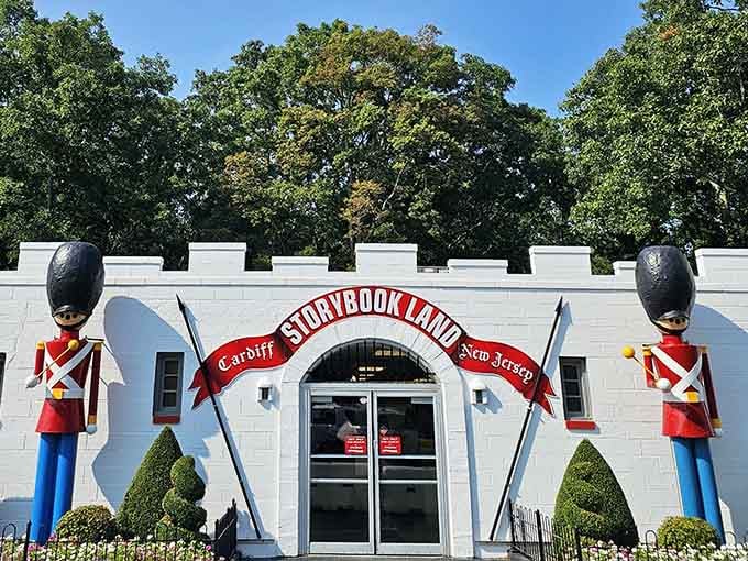 When a castle entrance needs this much fanfare, you know the magic inside is absolutely worth the visit.