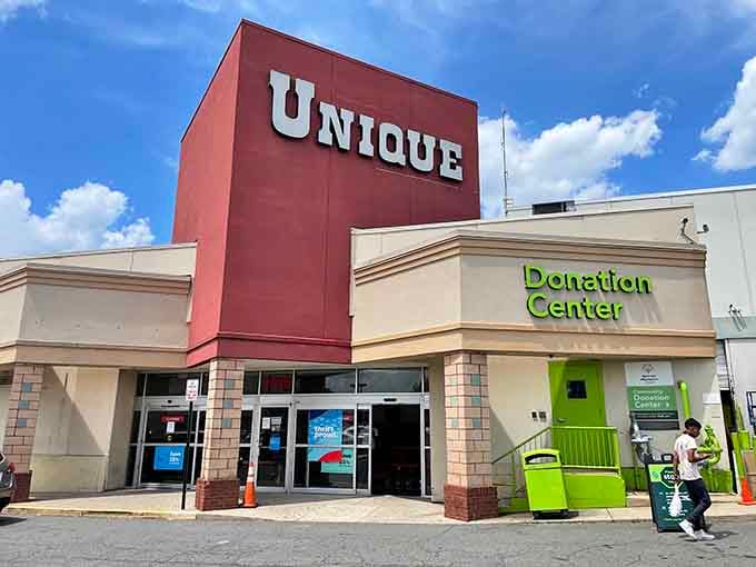 Blue skies and bargain hunting go hand in hand at this welcoming Falls Church treasure trove of deals.