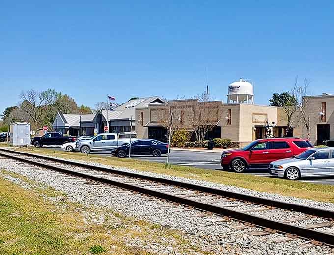 That classic water tower stands guard over town like a friendly sentinel welcoming you home to affordability.