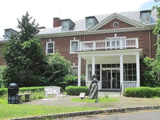 The kind of facade that whispers "come explore" rather than shouting "stuffy museum ahead."