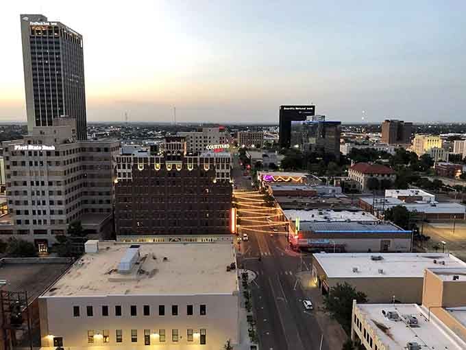 Golden hour hits different in the Panhandle, painting downtown streets in colors that make you forget about traffic.