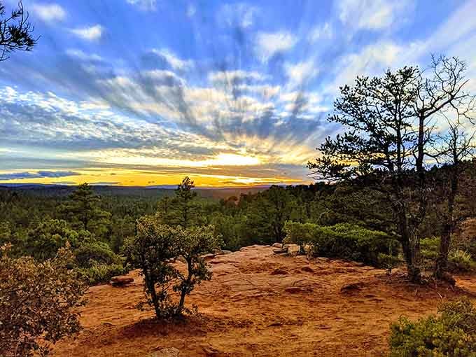 When the sky puts on this kind of show, you realize nature doesn't need special effects.