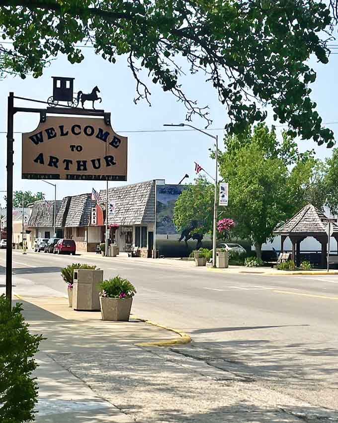 That welcome sign isn't just charming decoration, it's your official invitation to step back into a simpler, more handcrafted world.