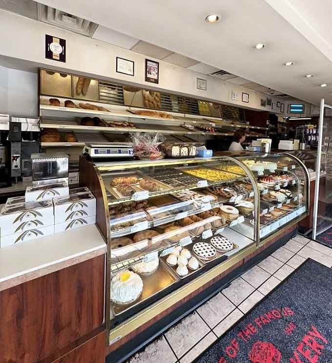 Step inside and those gleaming display cases reveal a treasure trove that would make any carb-lover's heart skip a beat.