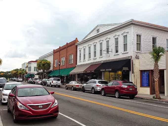 Bay Street serves up Southern architecture with a side of walkability, proving retirement doesn't require a car for everything.